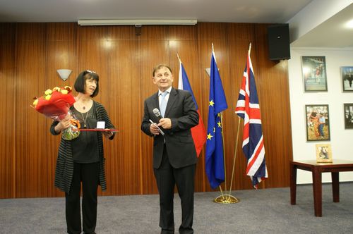 Silver Jan Masaryk Honorary Medal bestowed on the late Margaret Belson ...