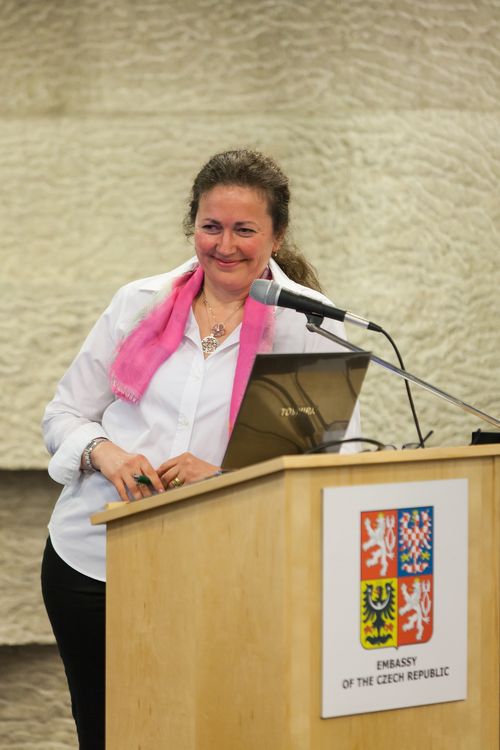 Tania le Moigne at Czech The Trends | Embassy of the Czech Republic in London