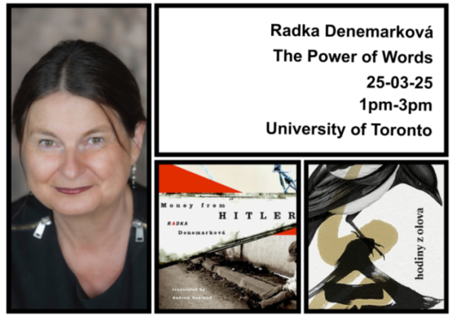 The Power of Words: Discussion with Radka Denemarková | Consulate ...
