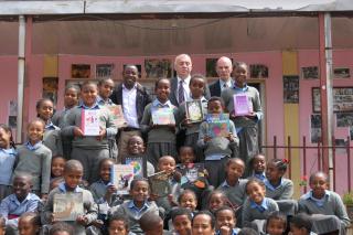 Book donation to the School of St. Yared | Embassy of the Czech ...