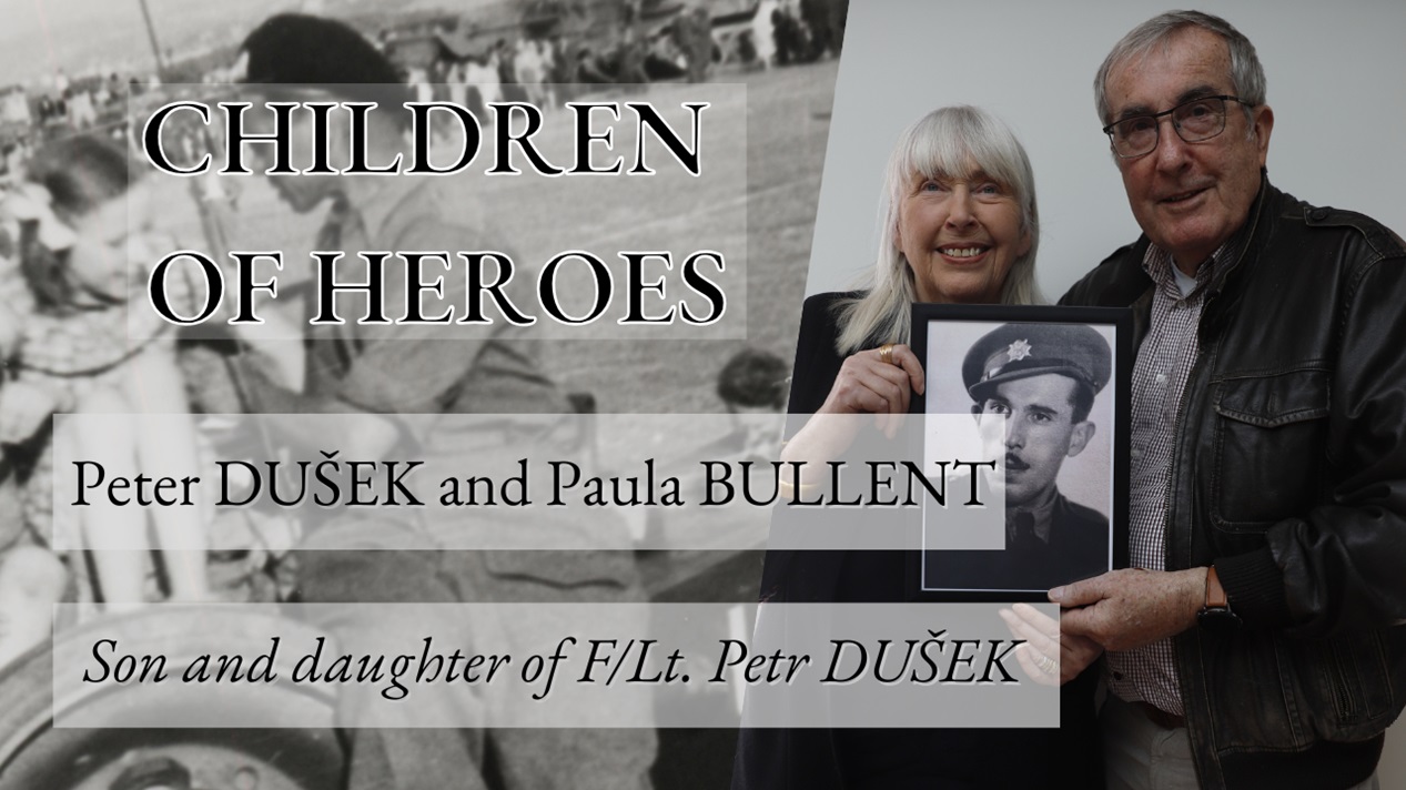 Children of Heroes E33: Peter Dušek and Paula Bullent, son and daughter ...